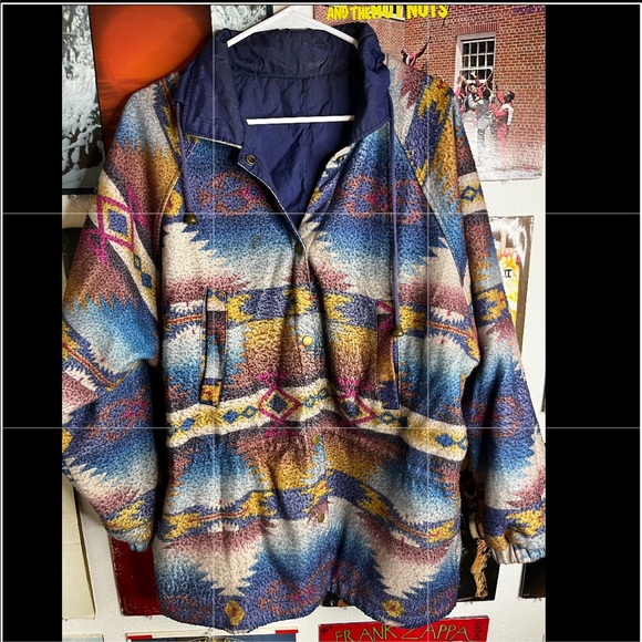 Jackets & Coats | Reversible Raincoat Aztec Print | Poshmark